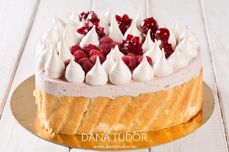 Tort Fantezie de vara cu pepene rosu si zmeura - DANA TUDOR Love to Cook